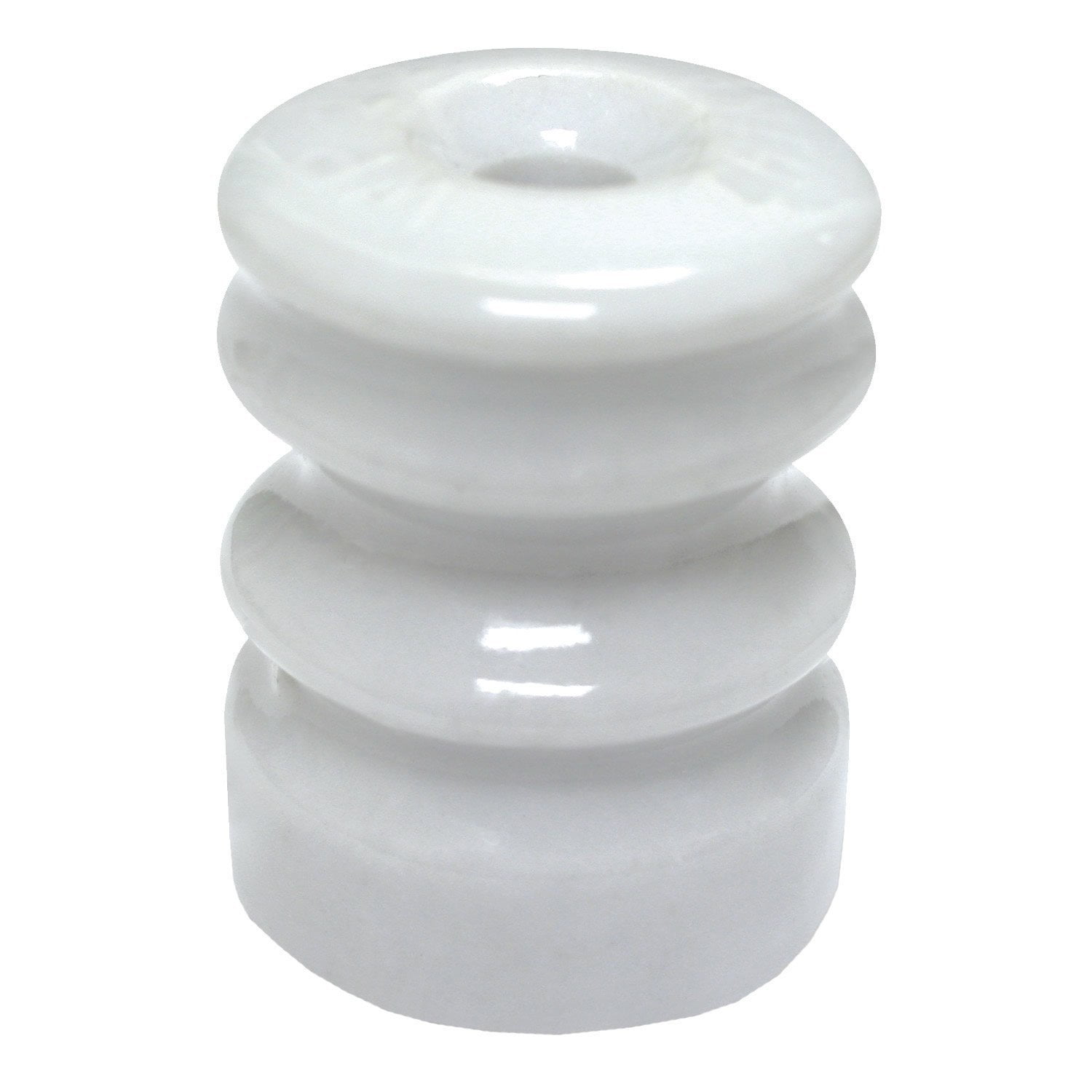 Zareba WP22E Multi-Groove Wood Post Ceramic Insulator with Nails ...