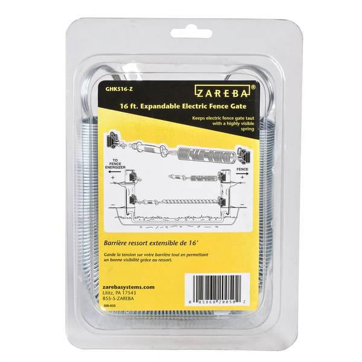 Zareba Zareba 16' Electric Fence Spring Gate Kit - Walmart.com