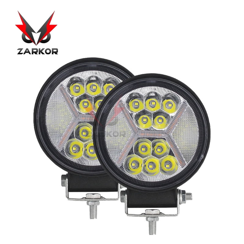 Zarkor 6600LM 132w Strobe led bar off road led headlights led work ...