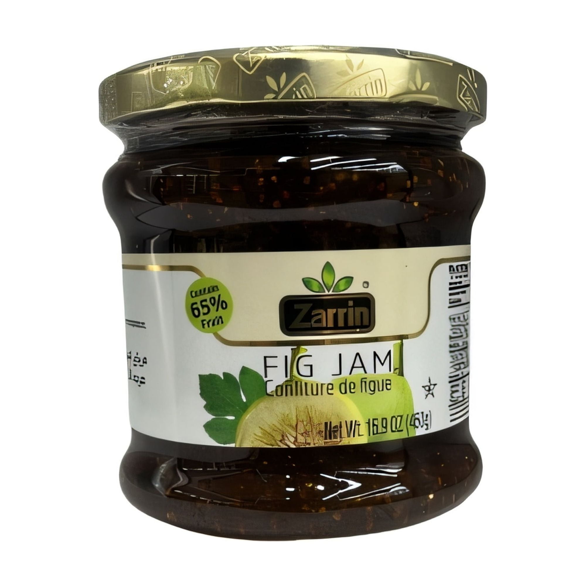 Zarrin Fig Jam Premium Spread Made With 65% Real Figs. 450 g - Walmart.com