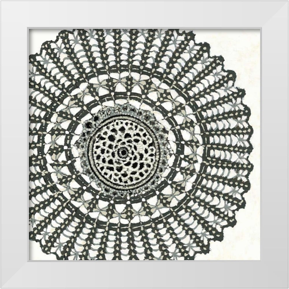 Zarris, Chariklia 12x12 White Modern Wood Framed Museum Art Print ...