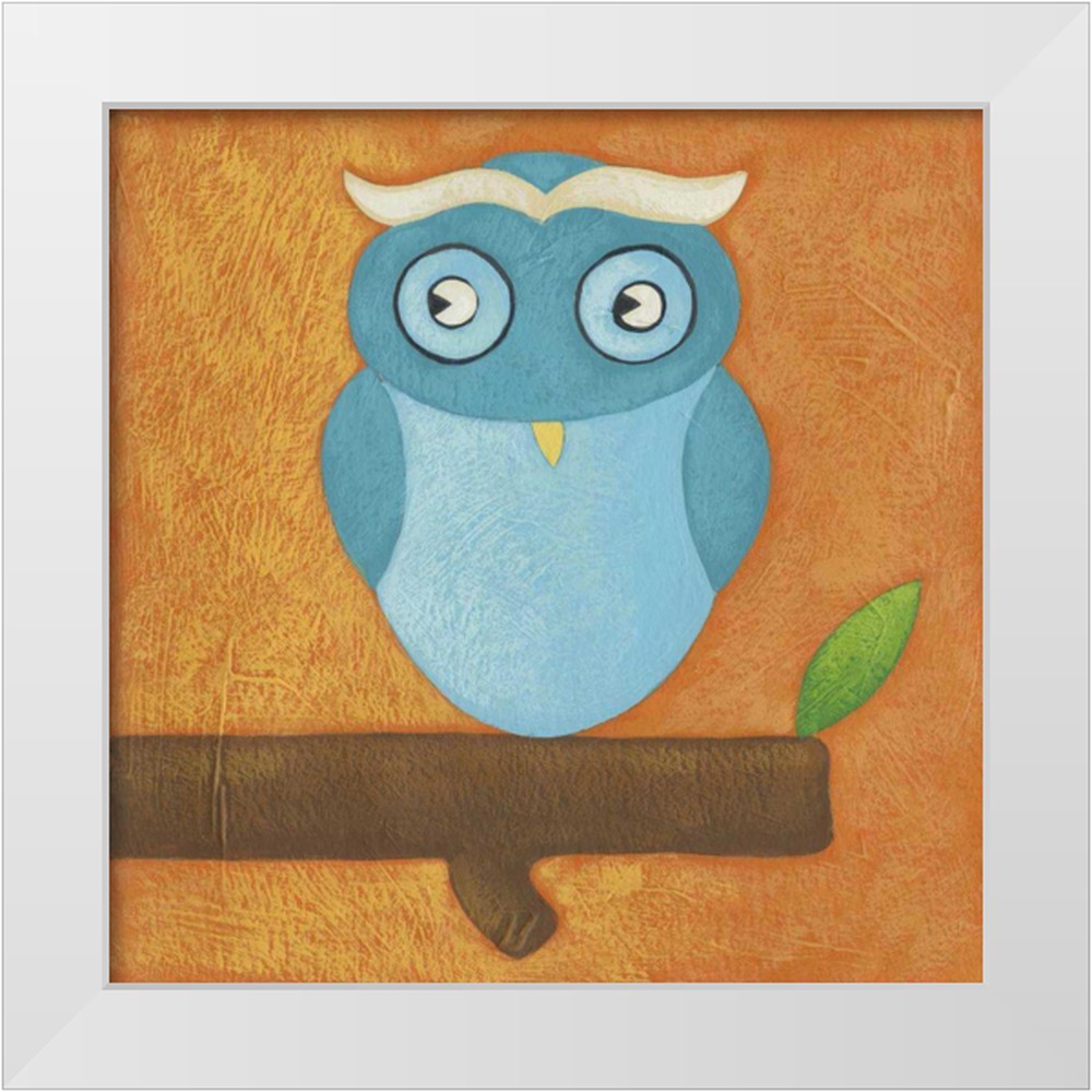 Zarris, Chariklia 12x12 White Modern Wood Framed Museum Art Print ...
