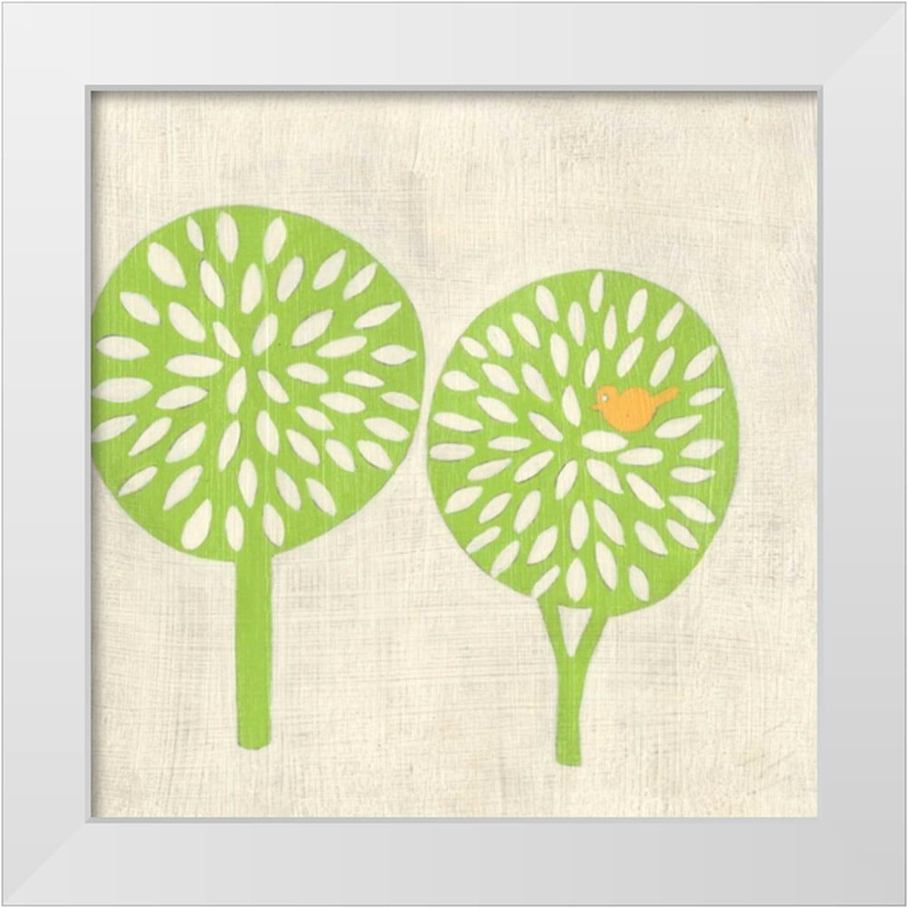 Zarris, Chariklia 12x12 White Modern Wood Framed Museum Art Print ...