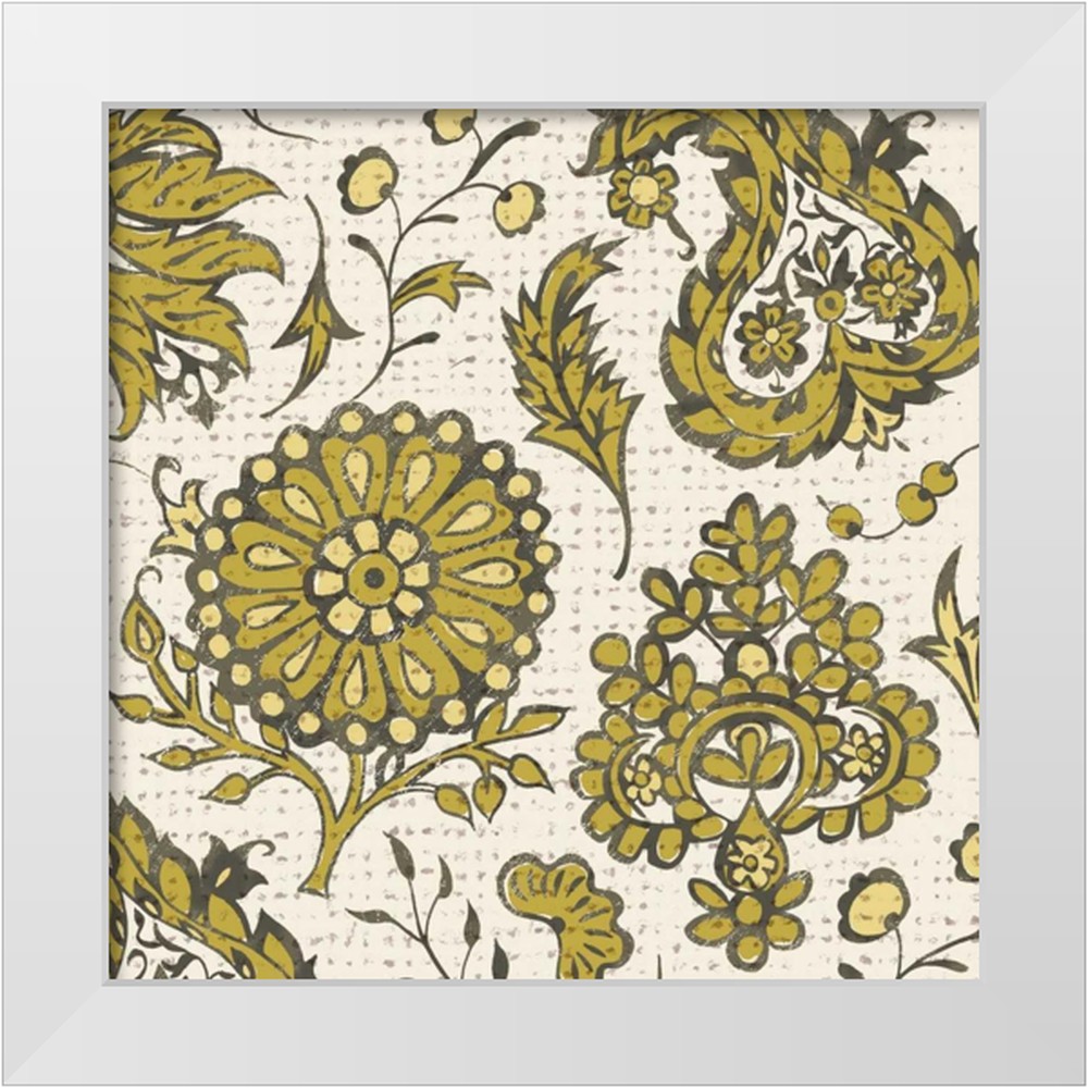 Zarris, Chariklia 12x12 White Modern Wood Framed Museum Art Print ...