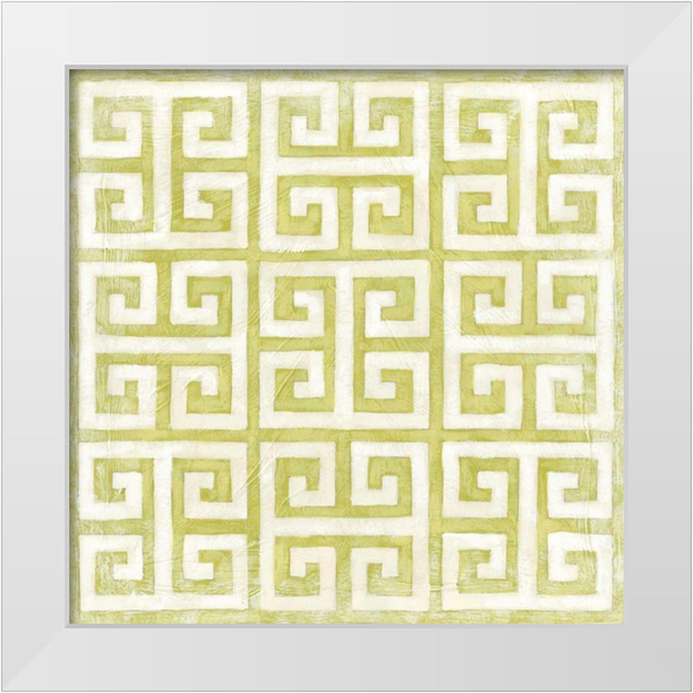Zarris, Chariklia 12x12 White Modern Wood Framed Museum Art Print ...