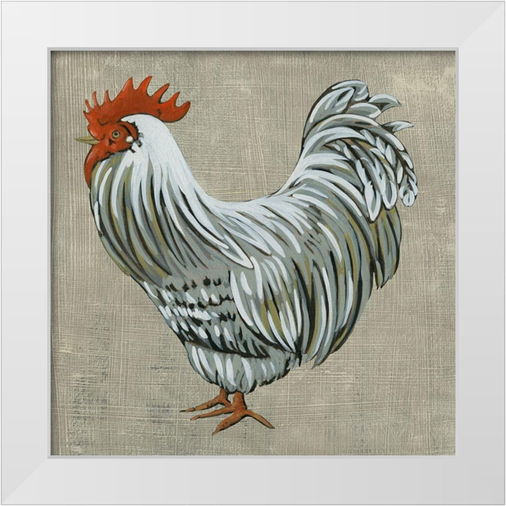 Zarris, Chariklia 12x12 White Modern Wood Framed Museum Art Print ...