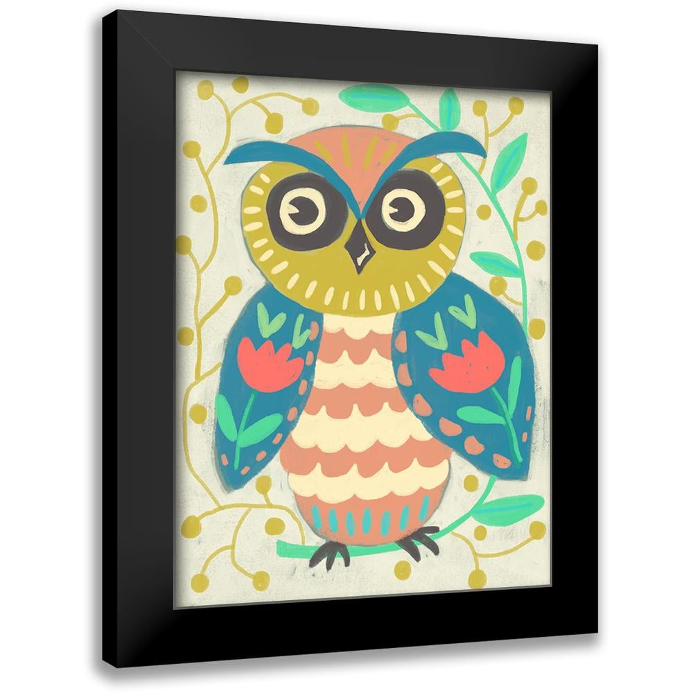 Zarris, Chariklia 12x14 Black Modern Framed Museum Art Print Titled - Flutterfly III - Walmart.com