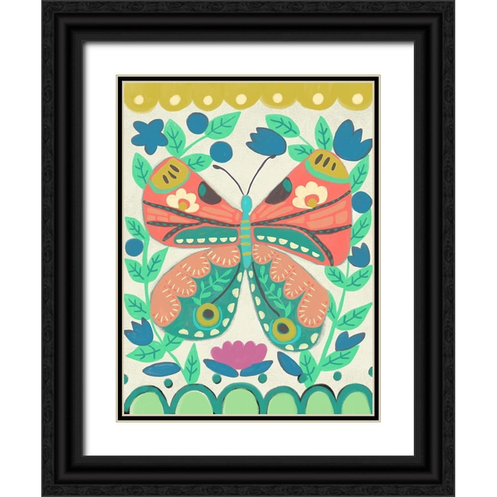 Zarris, Chariklia 12x14 Black Ornate Wood Framed with Double Matting Museum Art Print Titled ...