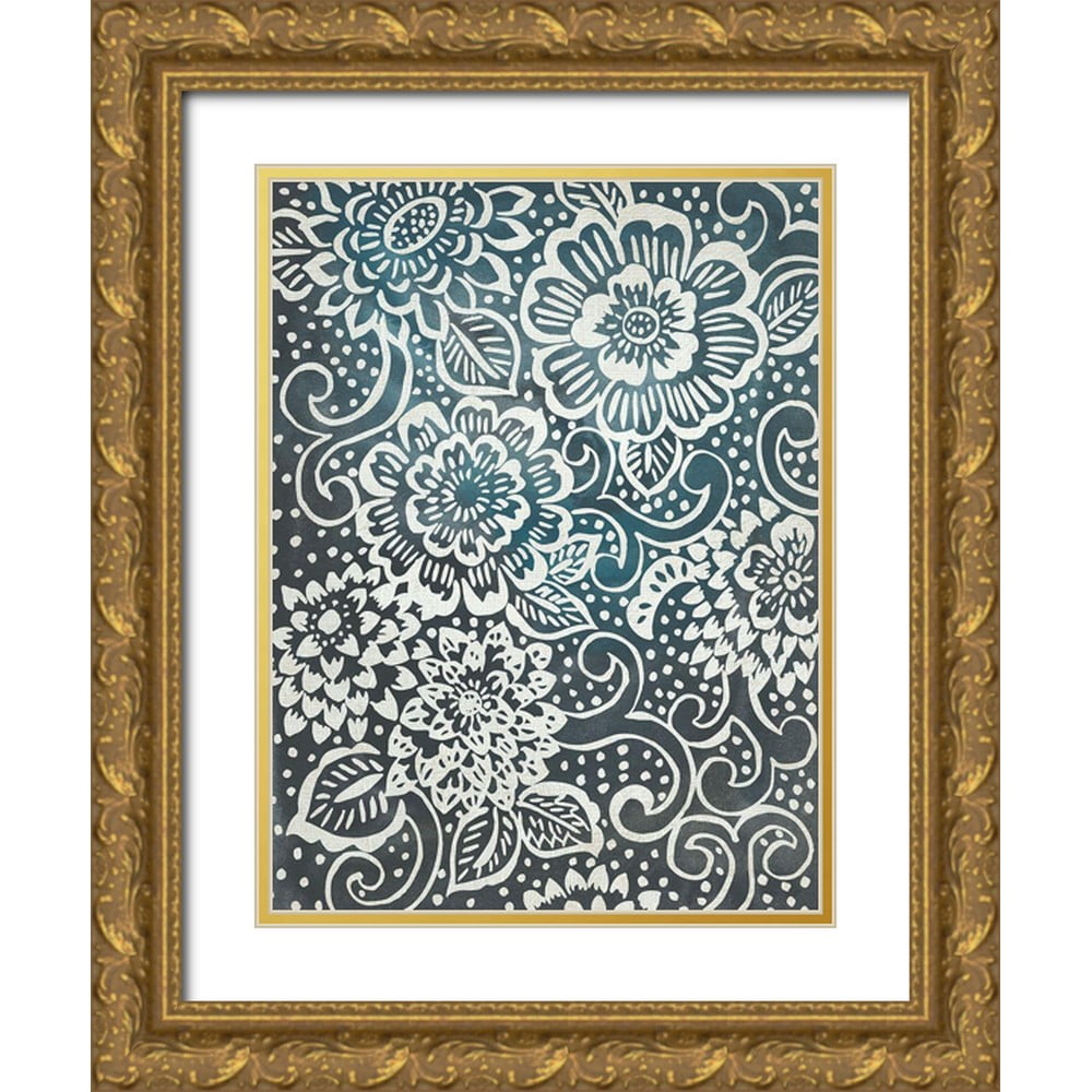 Zarris, Chariklia 12x14 Gold Ornate Wood Framed with Double Matting ...
