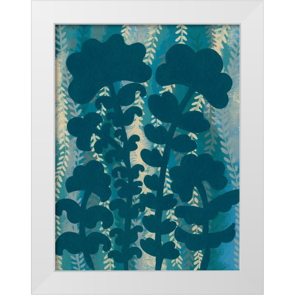 Zarris, Chariklia 12x14 White Modern Wood Framed Museum Art Print ...