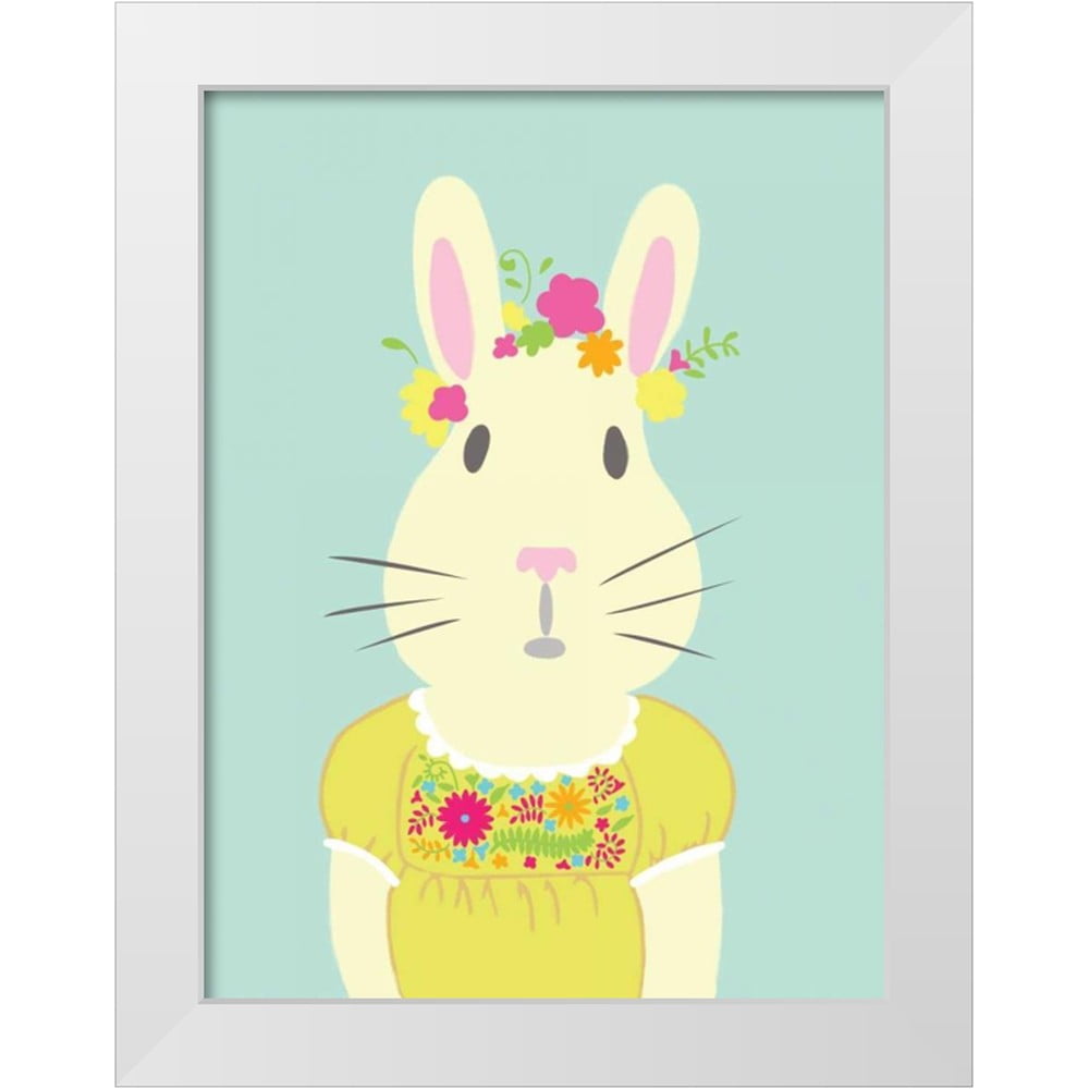 Zarris, Chariklia 12x14 White Modern Wood Framed Museum Art Print ...