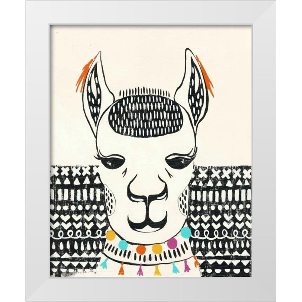 Zarris, Chariklia 12x14 White Modern Wood Framed Museum Art Print ...