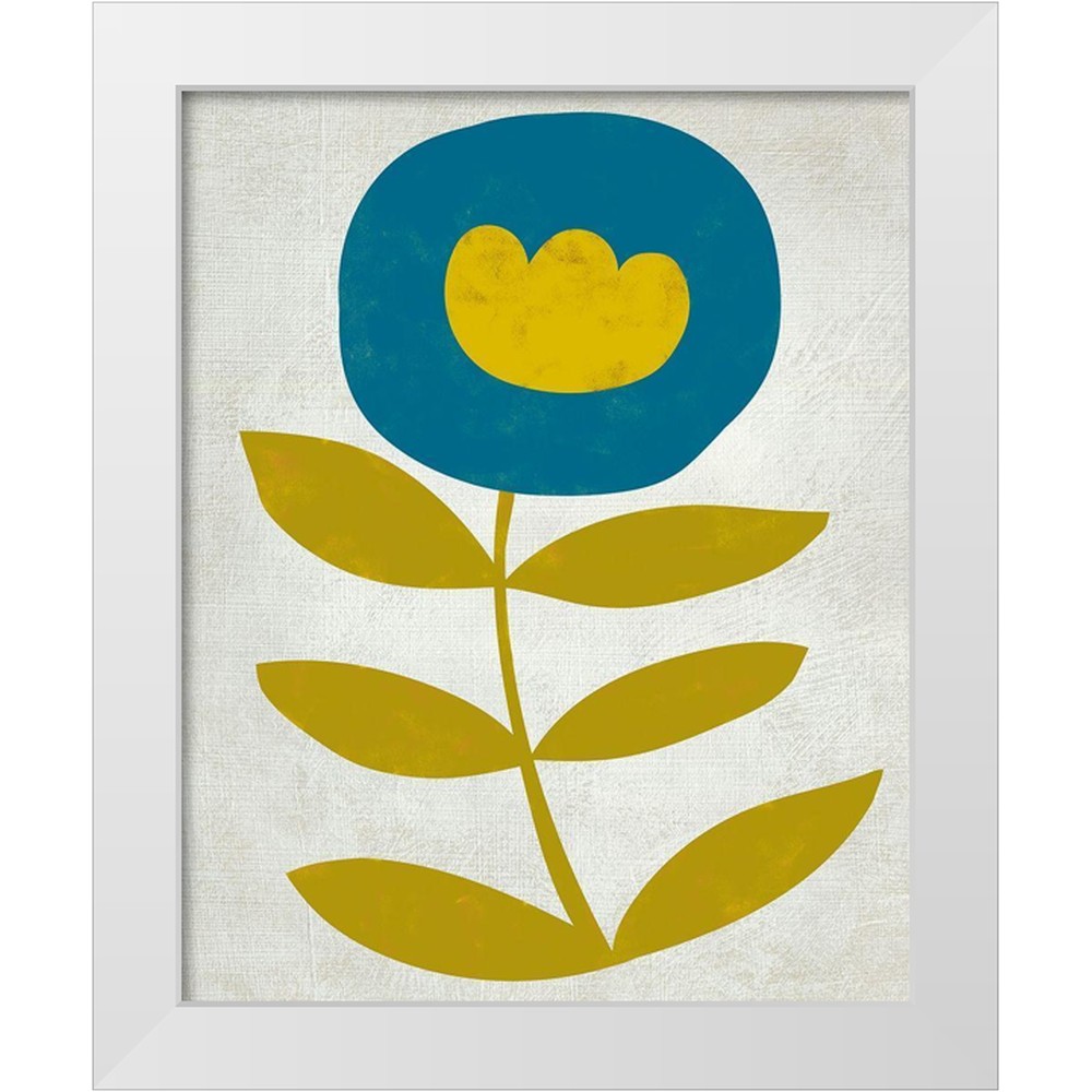 Zarris, Chariklia 12x14 White Modern Wood Framed Museum Art Print ...