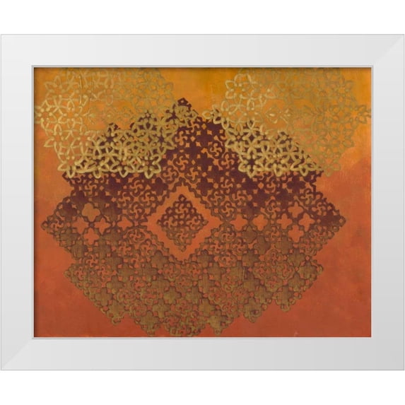 Zarris, Chariklia 14x12 White Modern Wood Framed Museum Art Print ...