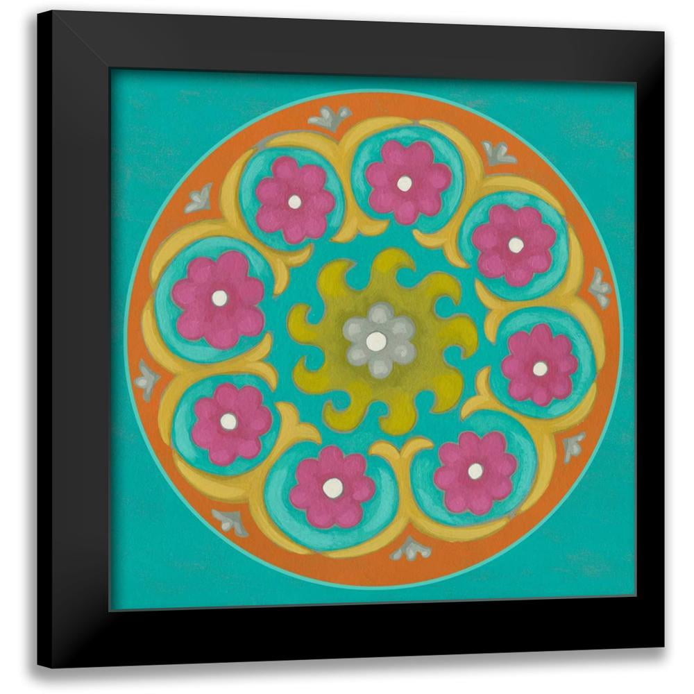 Zarris, Chariklia 15x15 Black Modern Framed Museum Art Print Titled ...