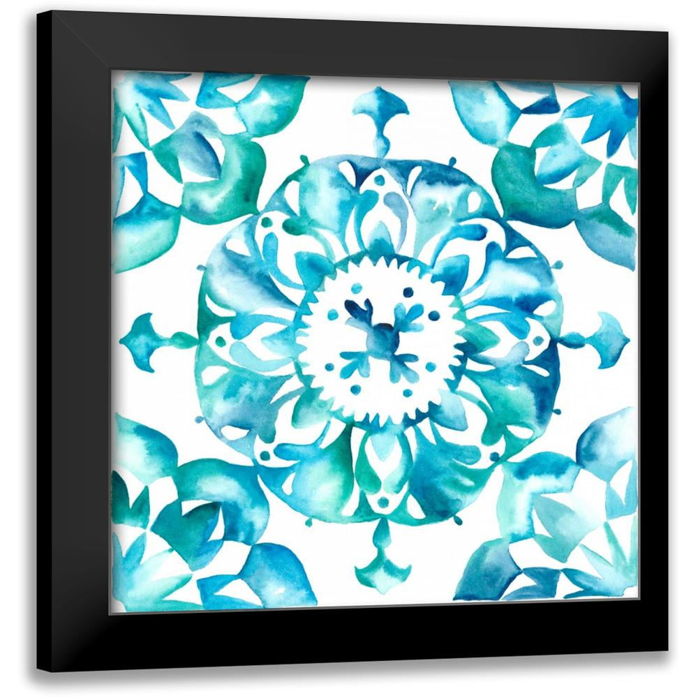 Zarris, Chariklia 15x15 Black Modern Framed Museum Art Print Titled ...