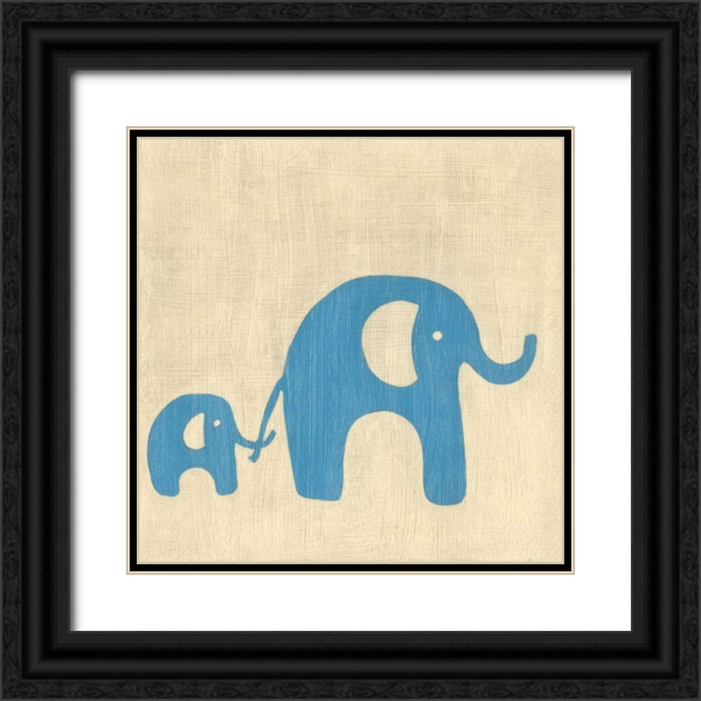 Zarris, Chariklia 15x15 Black Ornate Wood Framed with Double Matting ...