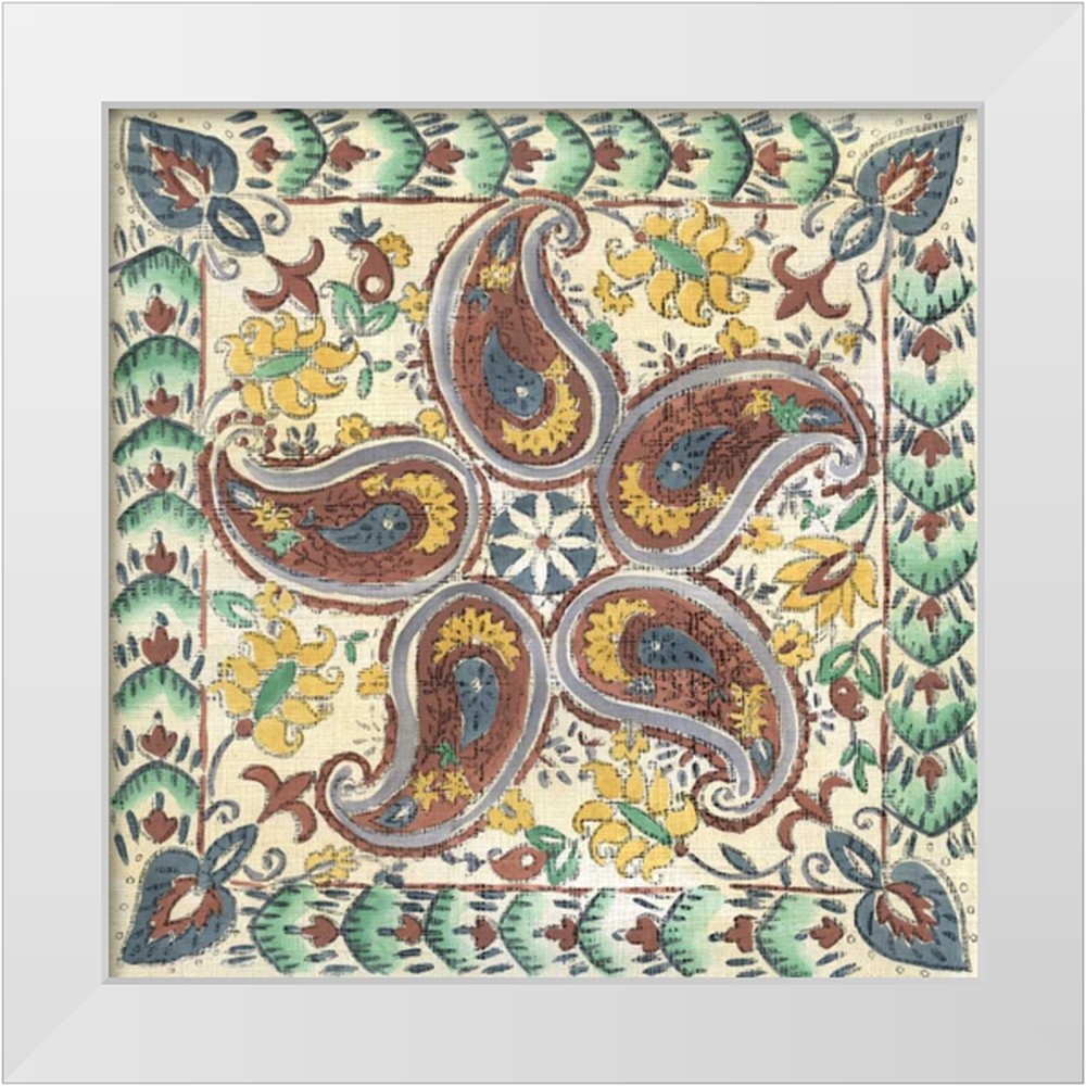 Zarris, Chariklia 15x15 White Modern Wood Framed Museum Art Print ...
