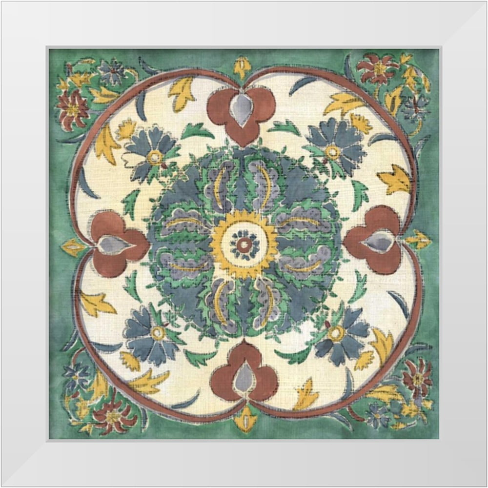 Zarris, Chariklia 15x15 White Modern Wood Framed Museum Art Print ...