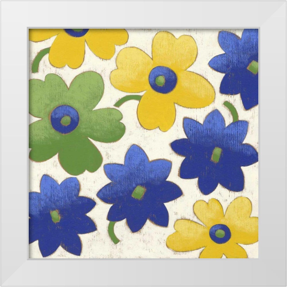 Zarris, Chariklia 15x15 White Modern Wood Framed Museum Art Print Titled - Bellissimo II ...