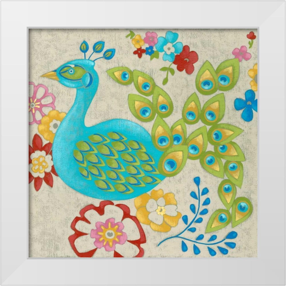 Zarris, Chariklia 15x15 White Modern Wood Framed Museum Art Print ...