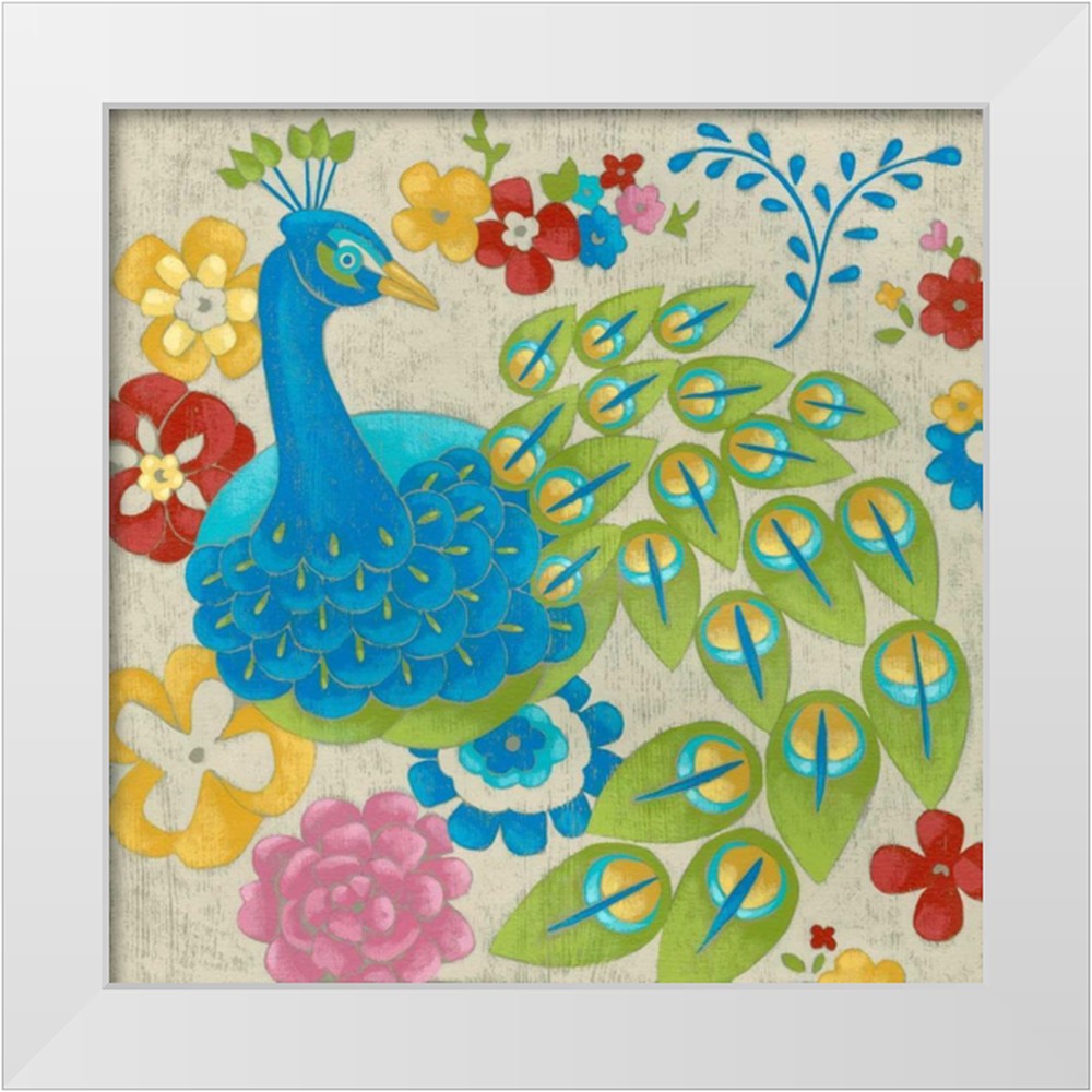 Zarris, Chariklia 15x15 White Modern Wood Framed Museum Art Print ...