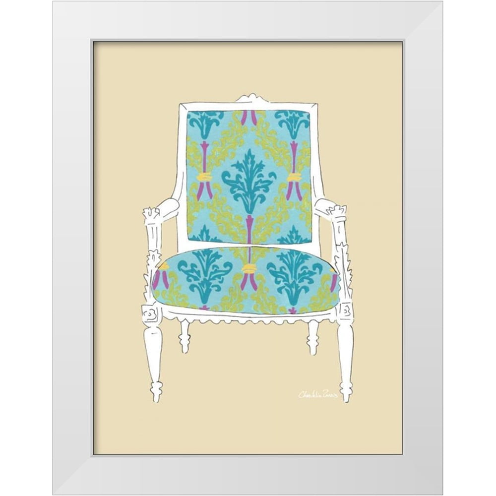 Zarris, Chariklia 19x24 White Modern Wood Framed Museum Art Print ...