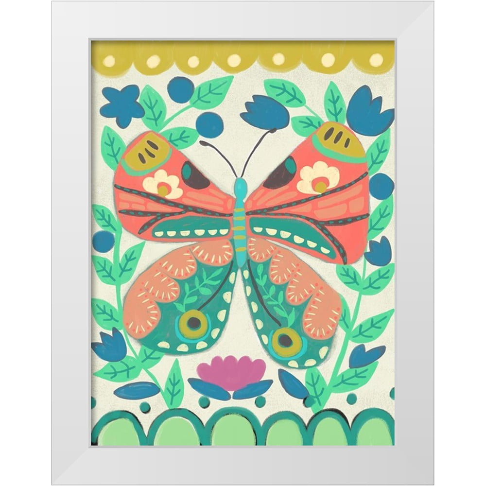 Zarris, Chariklia 19x24 White Modern Wood Framed Museum Art Print Titled - Flutterfly I ...