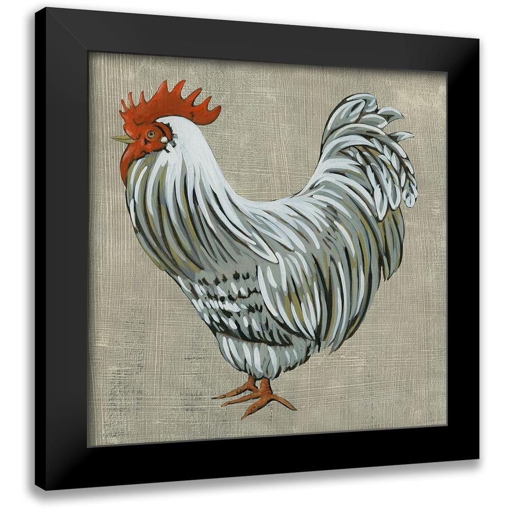 Zarris, Chariklia 20x20 Black Modern Framed Museum Art Print Titled ...