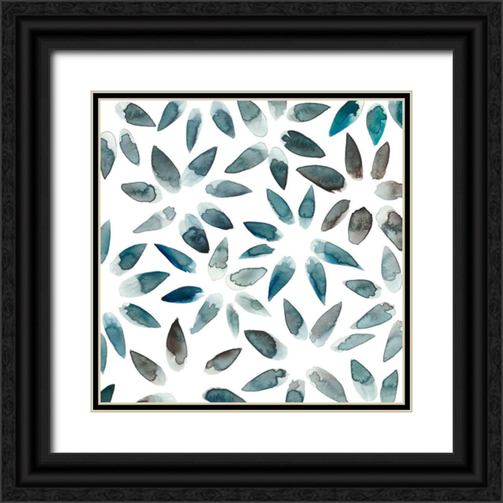 Zarris, Chariklia 20x20 Black Ornate Wood Framed with Double Matting ...