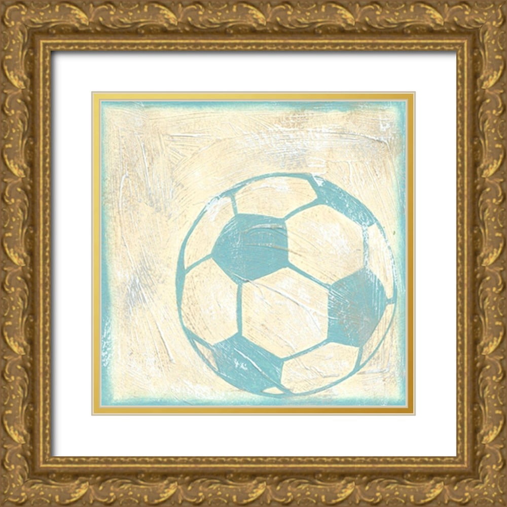 Zarris, Chariklia 20x20 Gold Ornate Wood Framed with Double Matting ...