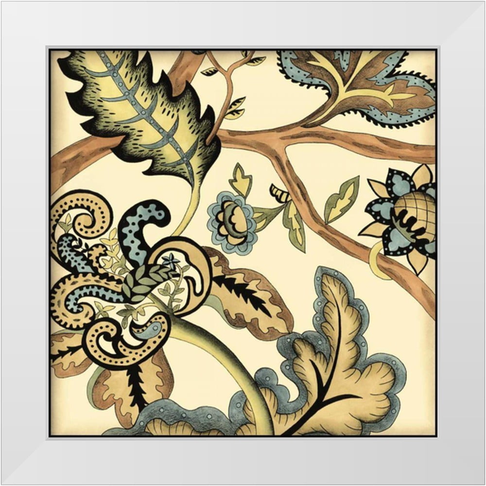 Zarris, Chariklia 20x20 White Modern Wood Framed Museum Art Print ...