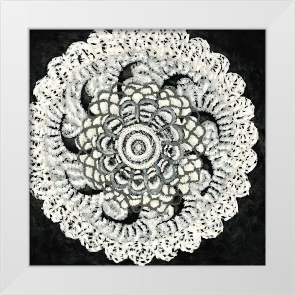 Zarris, Chariklia 26x26 White Modern Wood Framed Museum Art Print ...