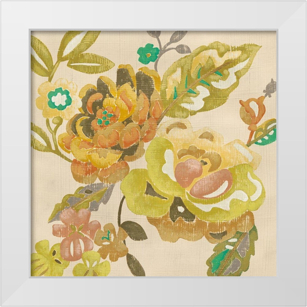 Zarris, Chariklia 26x26 White Modern Wood Framed Museum Art Print ...