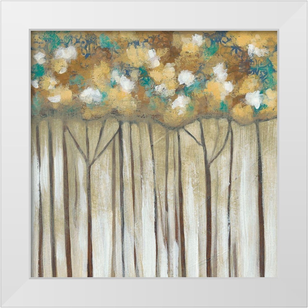 Zarris, Chariklia 26x26 White Modern Wood Framed Museum Art Print ...