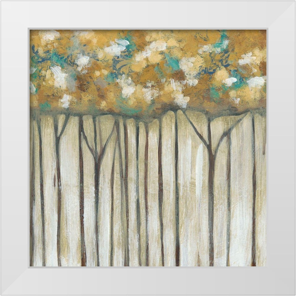 Zarris, Chariklia 26x26 White Modern Wood Framed Museum Art Print ...