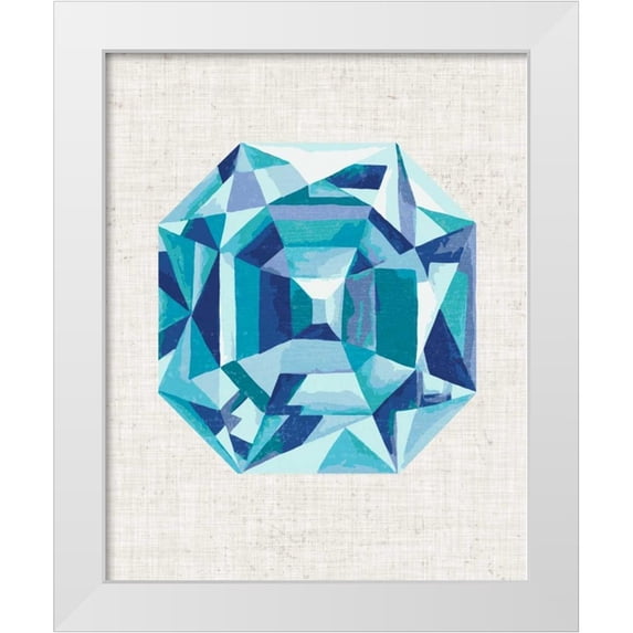 Zarris, Chariklia 26x32 White Modern Wood Framed Museum Art Print ...