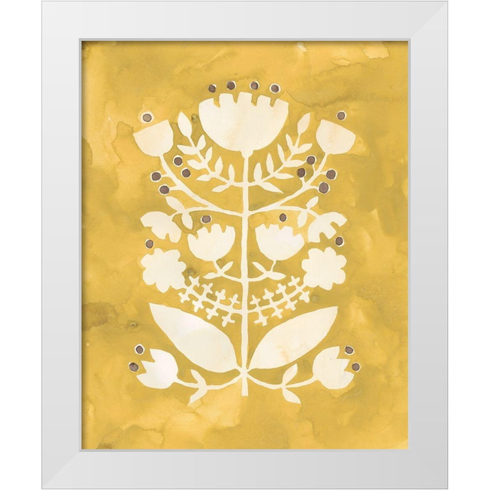 Zarris, Chariklia 26x32 White Modern Wood Framed Museum Art Print ...