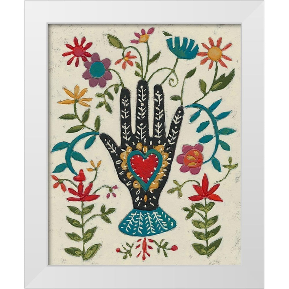 Zarris, Chariklia 26x32 White Modern Wood Framed Museum Art Print ...