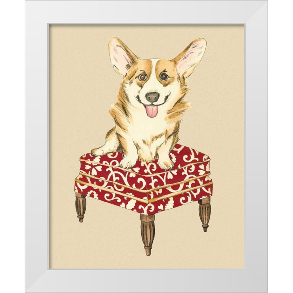 Zarris, Chariklia 26x32 White Modern Wood Framed Museum Art Print ...