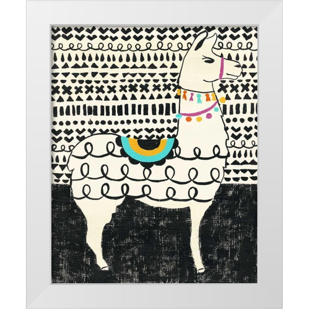 Zarris, Chariklia 26x32 White Modern Wood Framed Museum Art Print ...
