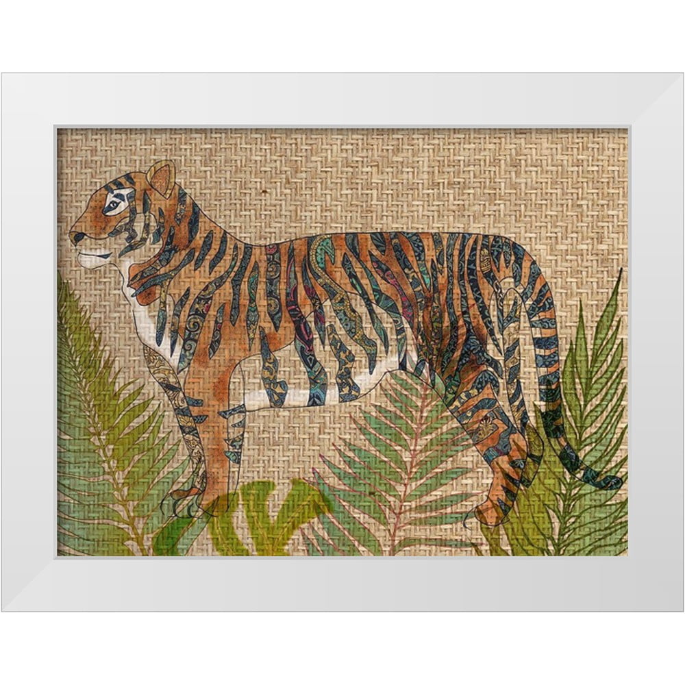 Zarris, Chariklia 32x25 White Modern Wood Framed Museum Art Print ...