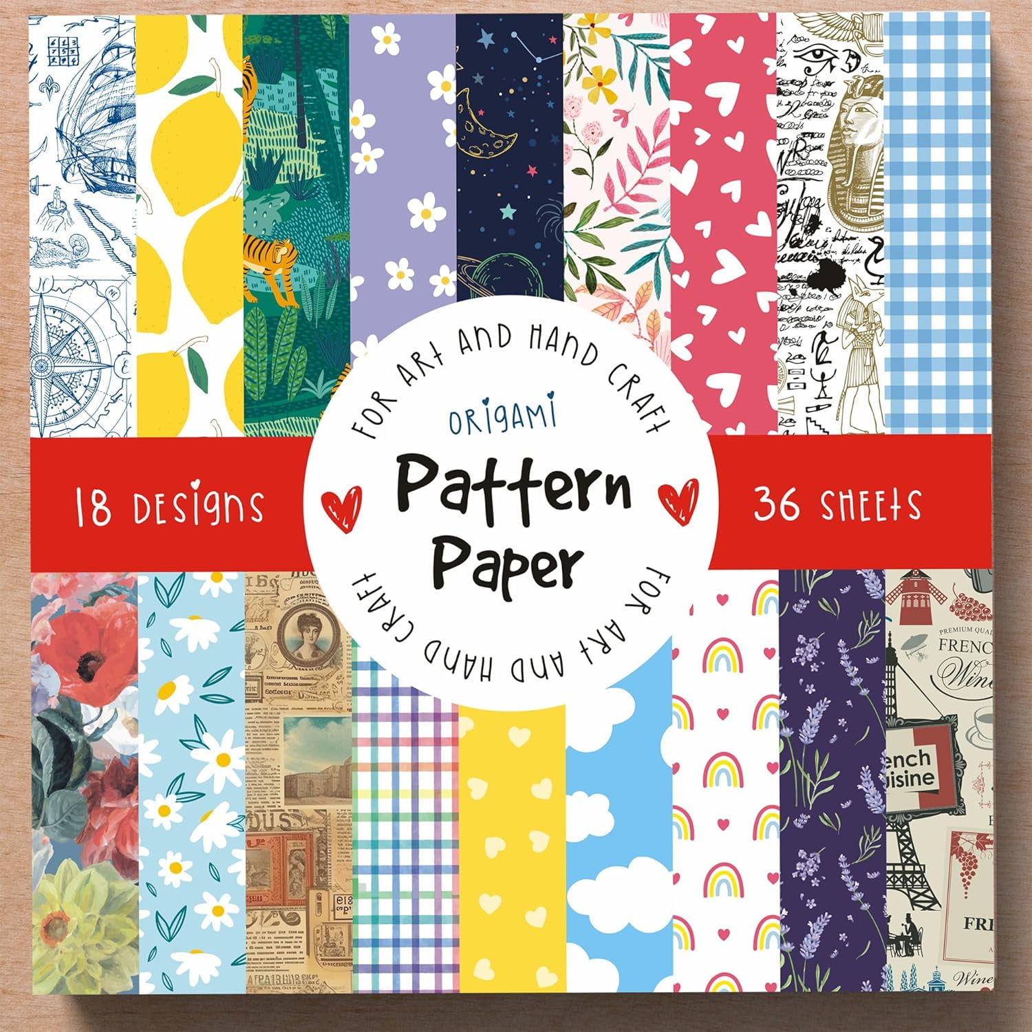 Zaslan Pattern Paper Design Printed Papers for Art and Craft DIY ...