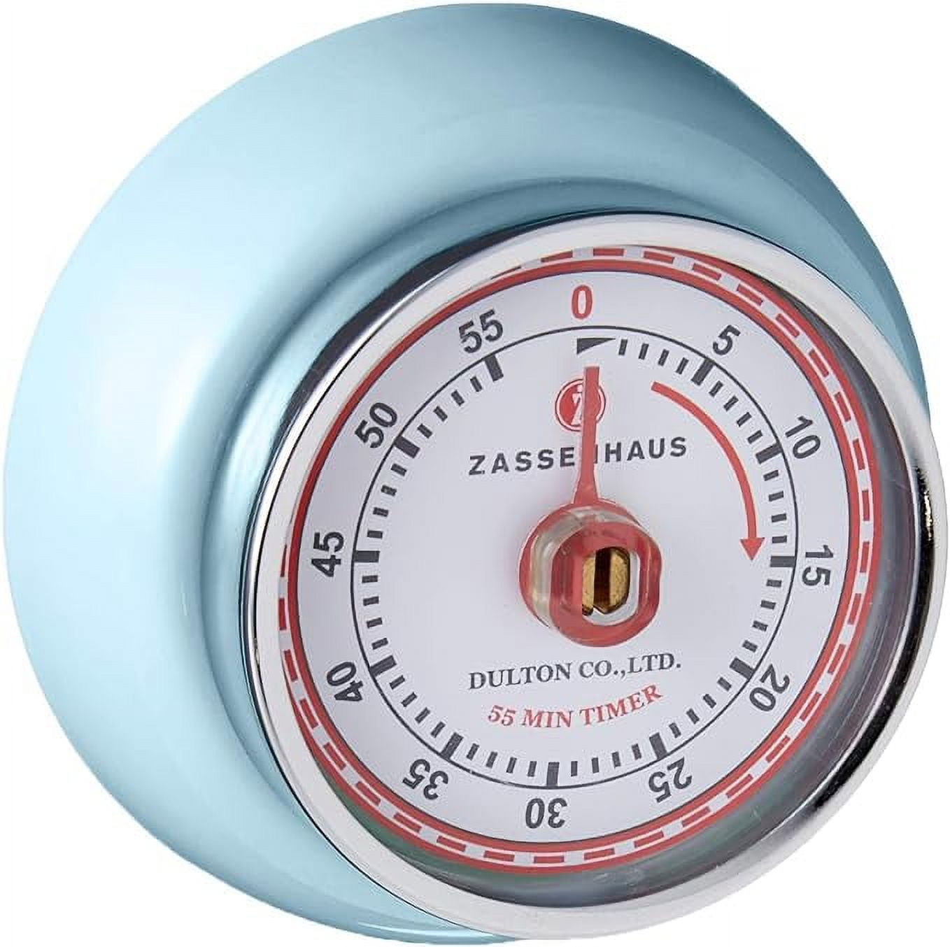 Zassenhaus Magnetic Retro 60 Minute Kitchen Timer, 2.75-Inch, Light ...