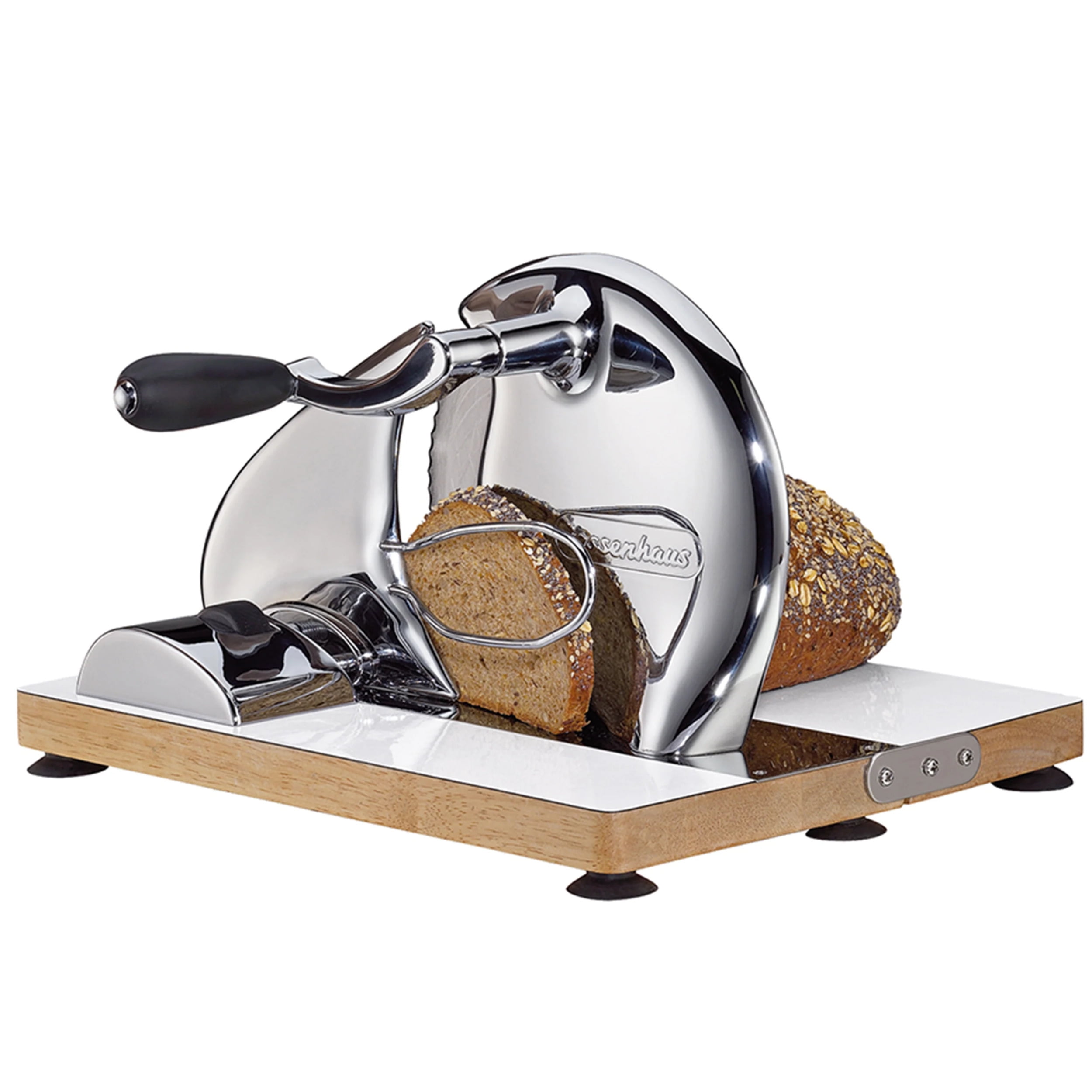 Adjustable Slicing Zassenhaus Retro Hand Bread Slicer VINTAGE, Chrome ...