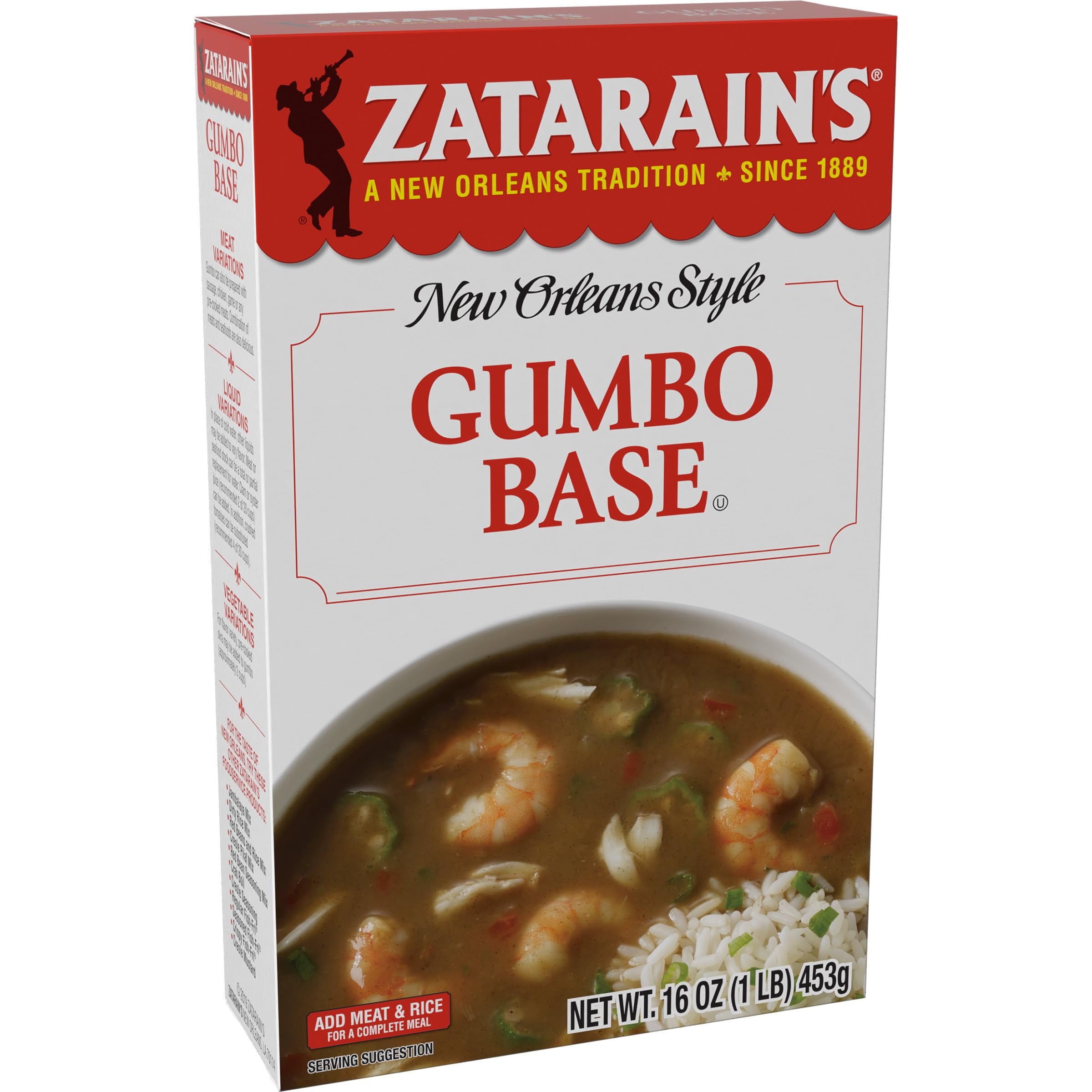 Zatarain,S Gumbo Fil, 12 Oz - One 12 Ounce Container Of Gumbo Fil ...