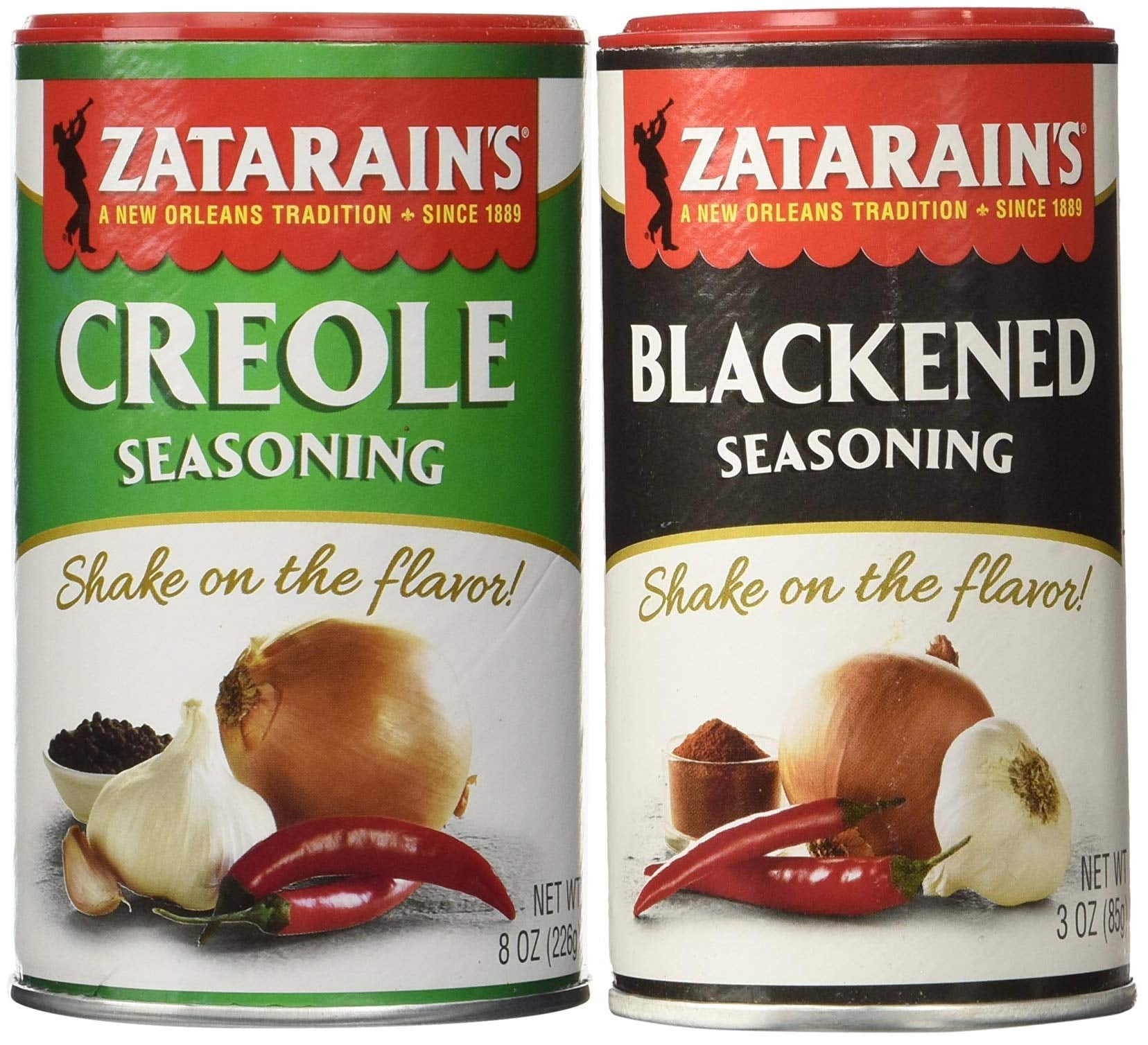 Zatarain's Cajun Creole Seasoning AIF9 Bundle - 1 each of Original ...