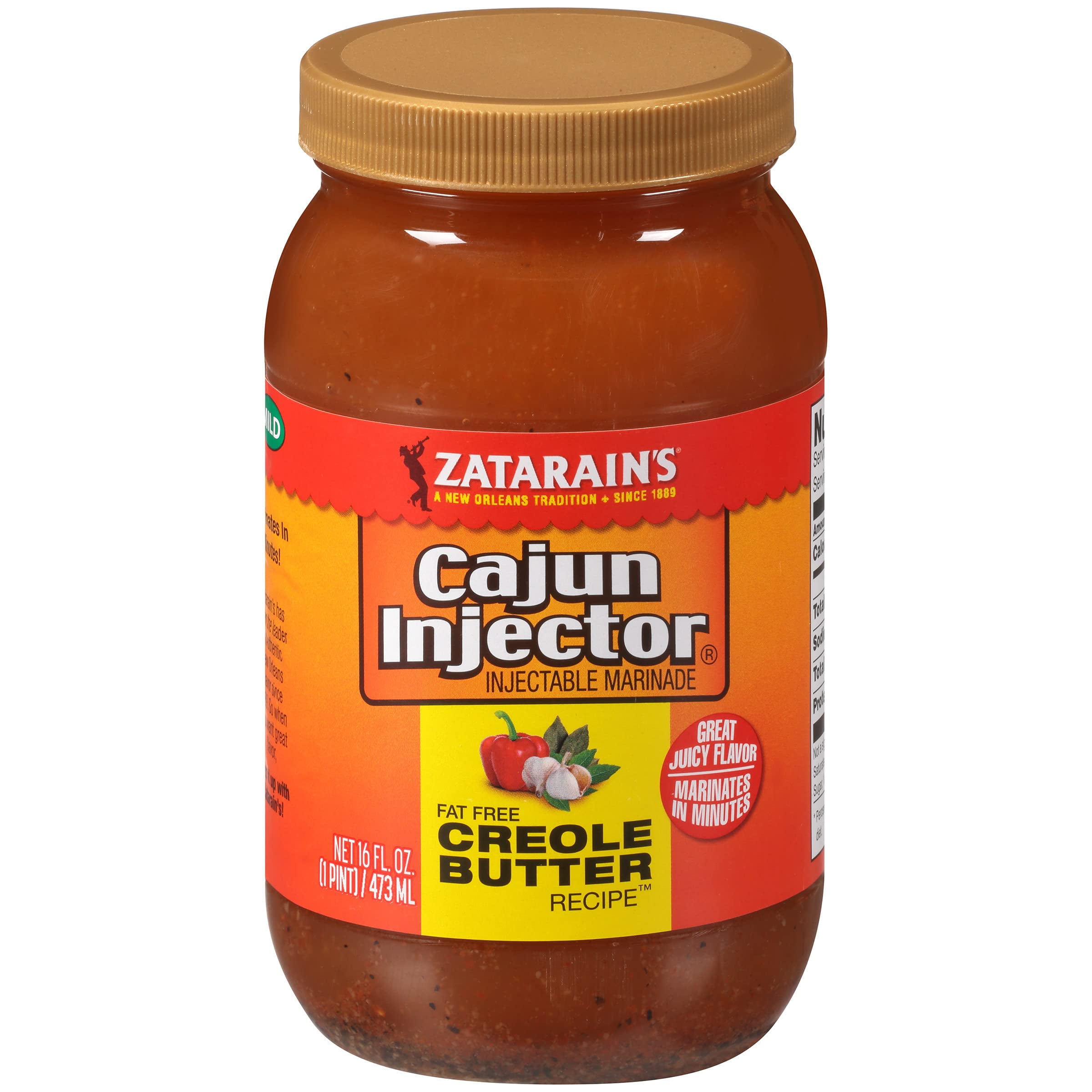 Zatarain's Cajun Injector Fat HMF23 Free Creole Butter Recipe ...