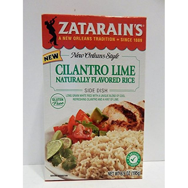 Zatarain's Cilantro Lime Rice 6.9 oz (Pack of 3) - Walmart.com