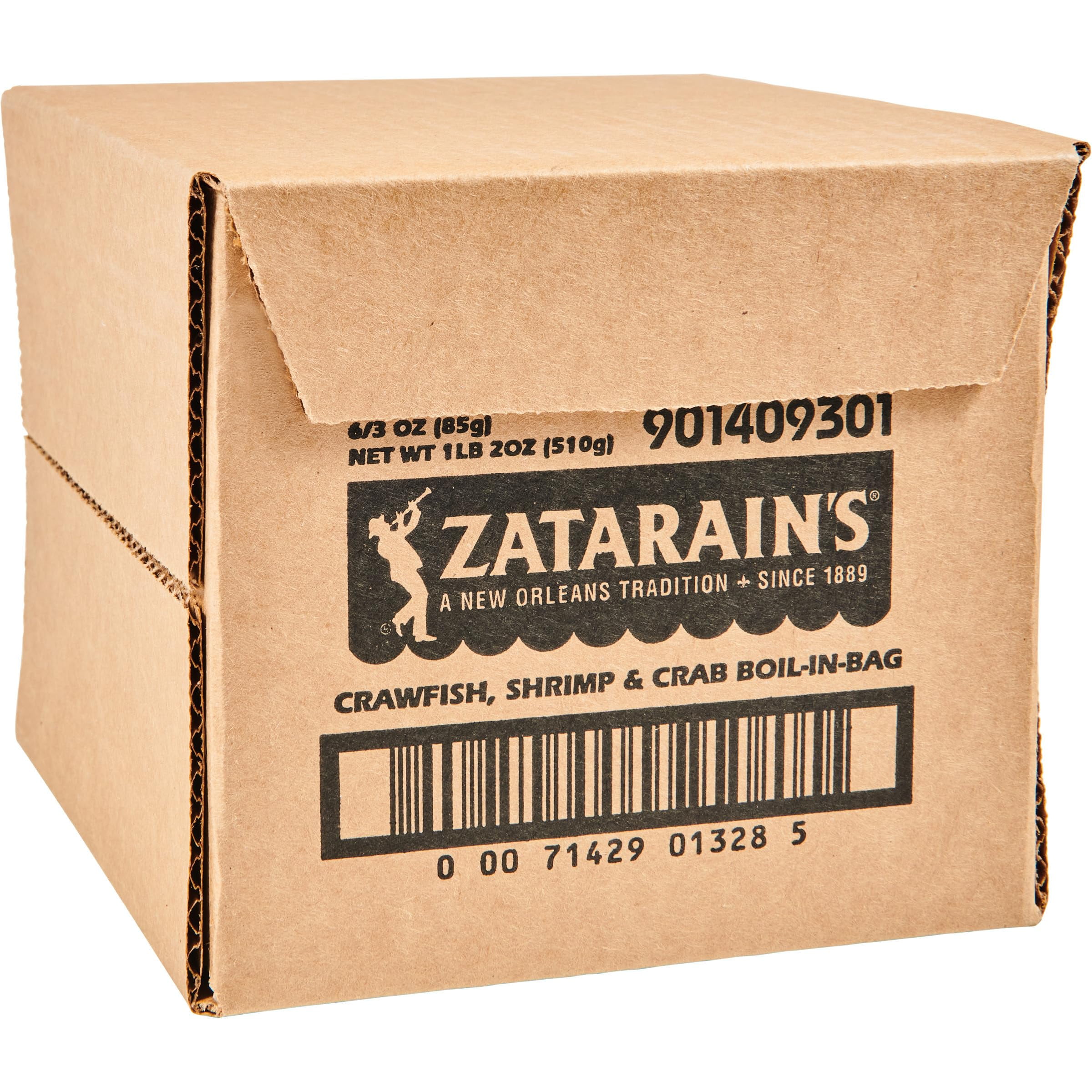 Zatarain's Crawfish, Shrimp & BCF26 Crab Boil, 3 oz (Pack of 6 ...